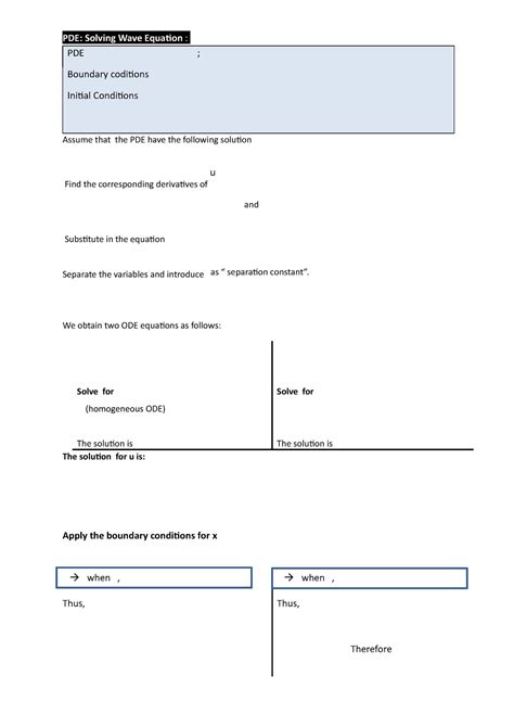 132 Pde Solving Wave Equation Jan 2022 Pde Solving Wave Equation