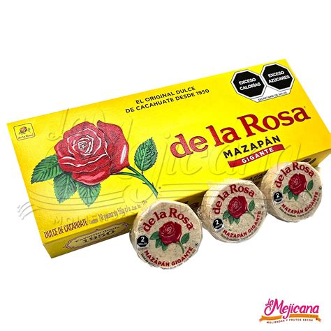 Mazapan Gigante De 50gr La Mejicana Moliendas Y Frutos Secos