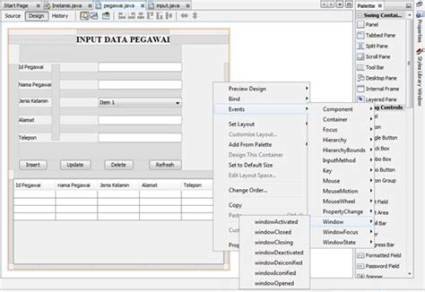 Membuat Program Input Data Menggunakan Netbeans Ide 731