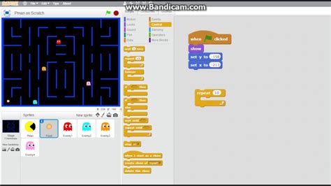 【pacman On Scratch】part1 Food Dot Youtube