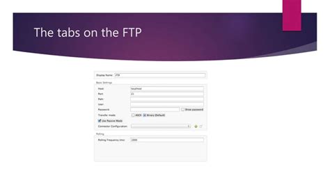 ftp connector ppt