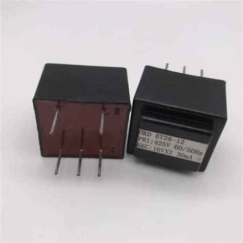 Low Frequency High Quality Pcb Mounted Transformer Et28 Encapsulated Transformer Et28