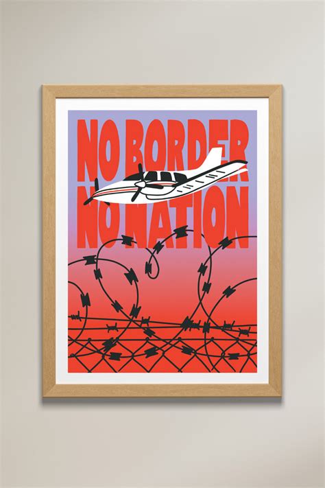 Poster No Border No Nation Sea Watch E V Shop 8 00