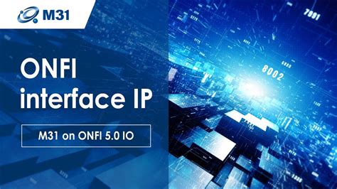 Onfi Interface Ip M31 On Onfi 5 0 Io Youtube