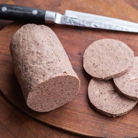 Classic Homemade Braunschweiger Or Liverwurst Forager Chef