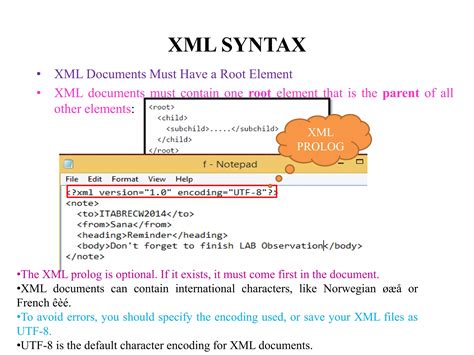 intro xml ppt
