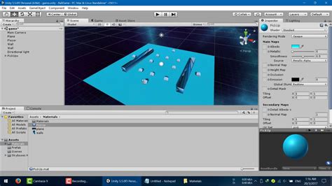 Cs443 Unity Section Ballgame 3d Youtube