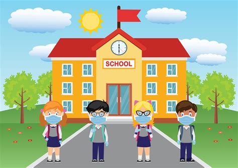 Animated School Pictures