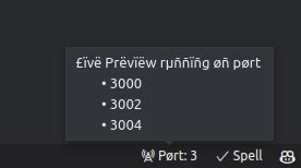 Could This Tool Tip Have Links To Close These Ports Issue Microsoft Vscode Livepreview