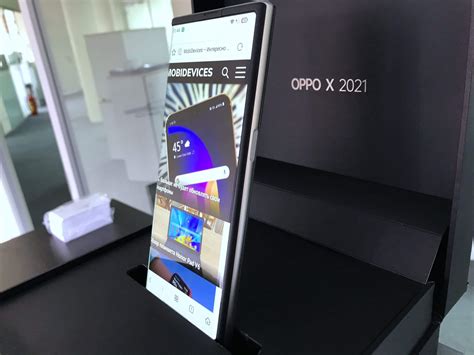 OPPO X 2021 – первые впечатления о смартфоне с раздвижным дисплеем