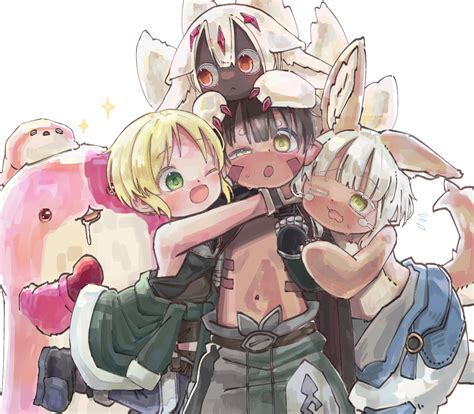 Nanachi Reg Faputa Riko Meinya And More Made In Abyss Drawn By Cj F Lx Scrrc Danbooru
