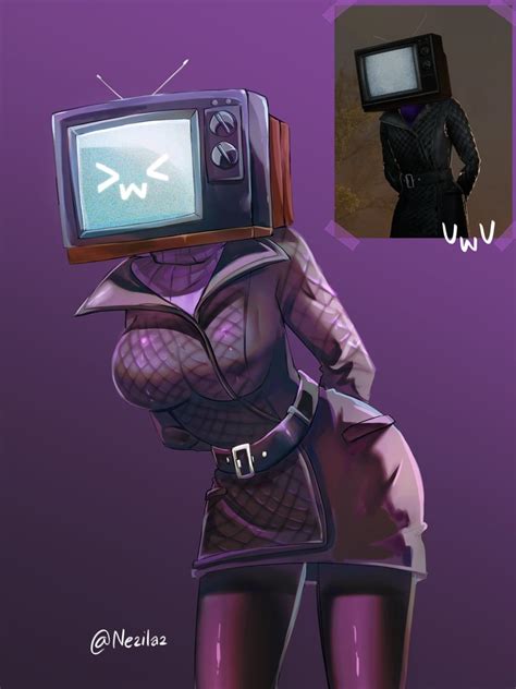 Tv Woman Skibidi Toilet Drawn By Nezilaz Danbooru