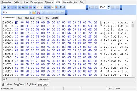 Online Documentation For Sql Manager For Mysql Sqlmanager