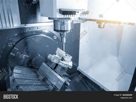 5 Axis Cnc Milling Image Photo Free Trial Bigstock