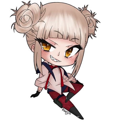 Himiko Toga Chibi By Velvetcrowes On Deviantart