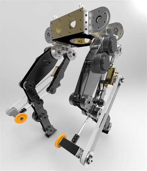 Figure 1 Cosmos Robot That Has Two Configurations Bipedal And Wheeled