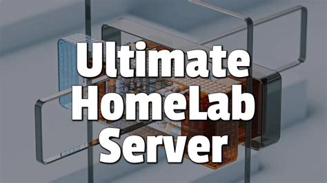 Building My Ultimate All Inone Homelab Server Techno Tim