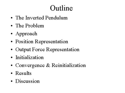 Balancing An Inverted Pendulum With A Multilayer Perceptron