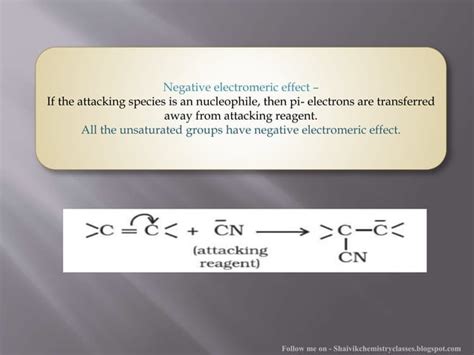 Electromeric Effect Pptx