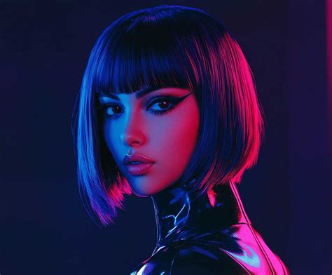 How To Add Color To A Bob With Bangs For A Bold Statement ArtFasad