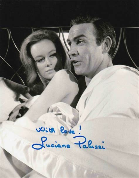 James Bond 007 Thunderball Signed By Luciana Paluzzi Catawiki