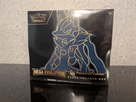 PokÉmon Tcg Mega Evolutions Lucario Elite Trainer Box Pokémon Centre