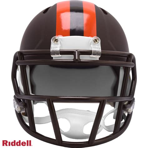 Browns 2025 Nfl On Field Alternate Speed Mini Helmet Pro Football