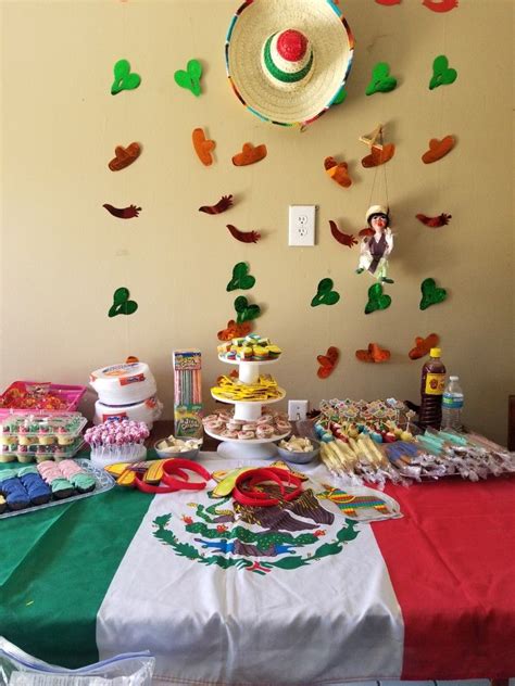 Mexican Theme Candy Table Candy Table Party Decorations Decor