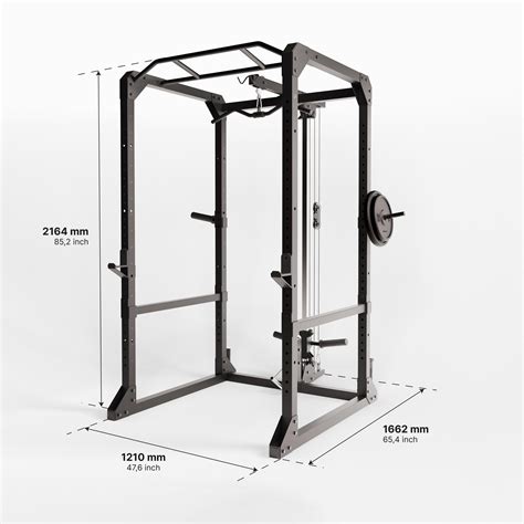 Rack Musculación Power Rack 900 Polivalente Decathlon