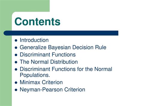 PPT Bayesian Decision Theory Classification PowerPoint Presentation ID