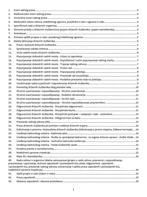 Radno Zakonodavstvo Pdf