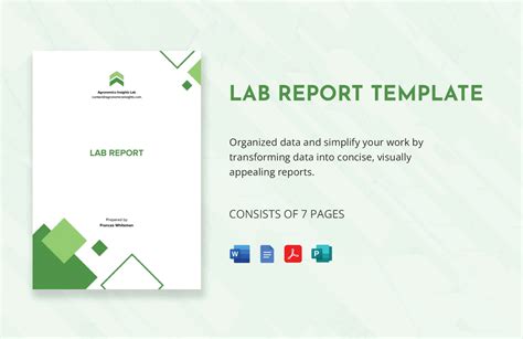 Science Lab Report Template In Pdf Word Google Docs Download Template Net