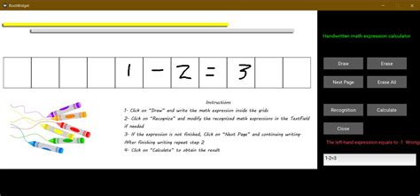 Github Hzha559 Handwritten Math Expression Calculator Gui With Automated Marking Function