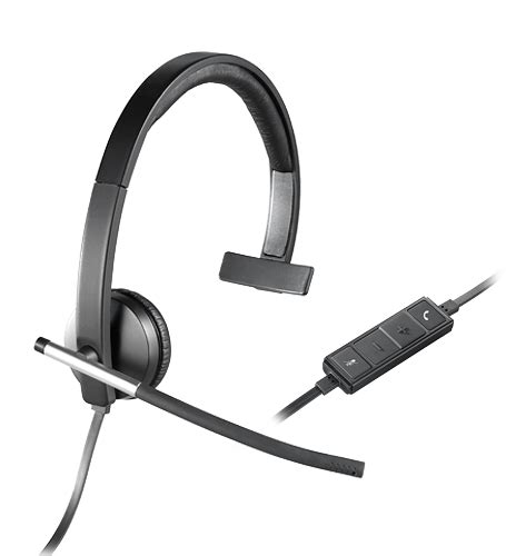 Logitech For Business The Logitech Usb Headset Mono H E