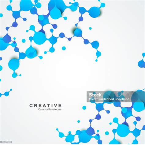 구형 입자를 연결하는 추상 분자 구조 벡터 일러스트레이션 기하 도형에 대한 스톡 벡터 아트 및 기타 이미지 기하 도형 0명 개념 Istock