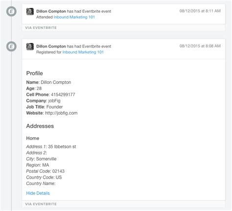 Eventbrite App Marketplace