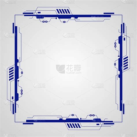 Square技术背景设计素材 花瓣网