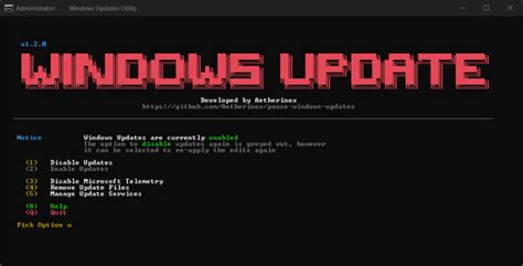Pause Windows Updates With A Tiny Script Tech News And Reviews