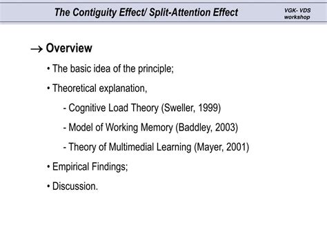 Ppt The Contiguity Effect Theoretical Implications And Empirical