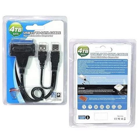 Black Usb 30 To Sata Converter Cable For Computer At ₹ 250piece In