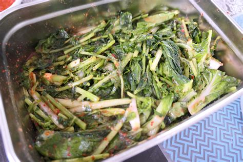 여름김치 열무물김치담그는법