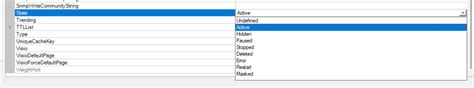 how can i determine the proper element state dataminer dojo