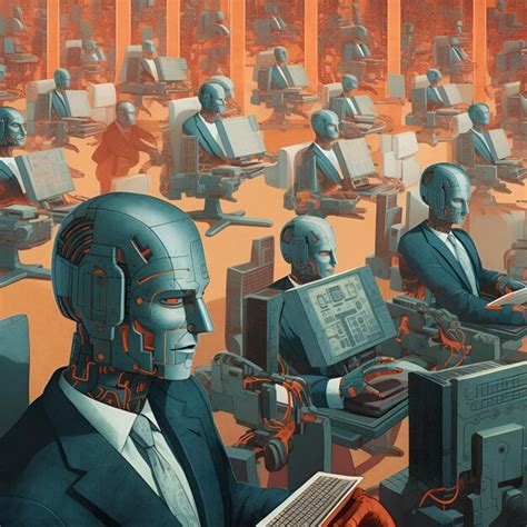 Premium Ai Image Android Robot And Human Ai