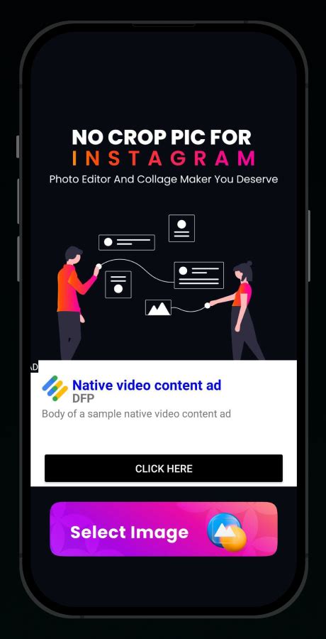 No Crop For Insta Insta Crop Android App Admob By Vocsyinfotech