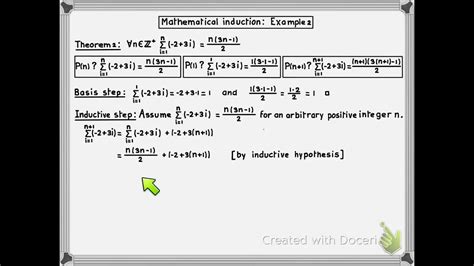 Discrete Structures Lecture 24 Segment 3 Introduction To Mathematical Induction Part 36