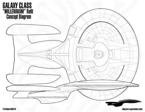 Galaxy Class Refit Concept 1 By Phaeton99 On Deviantart