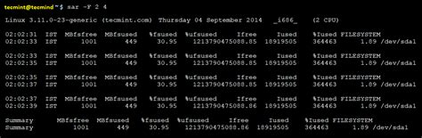 Recommended Tools Sysstat Performance And Usage Activity Monitoring