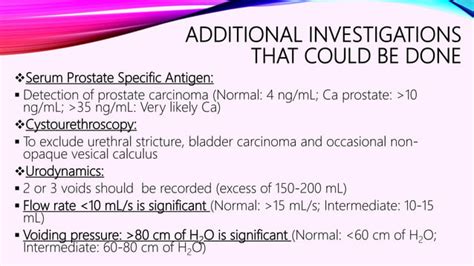 Benign Prostatic Hyperplasia Surgical Case Presentation Pptx