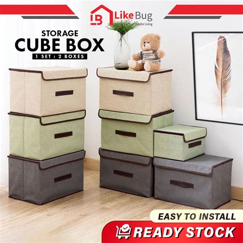 ⚡️like Bug⚡️non Woven Wardrobe Linen Collapsible Fabric Foldable