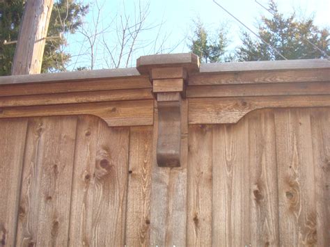 Custom Wooden Fence With Latch